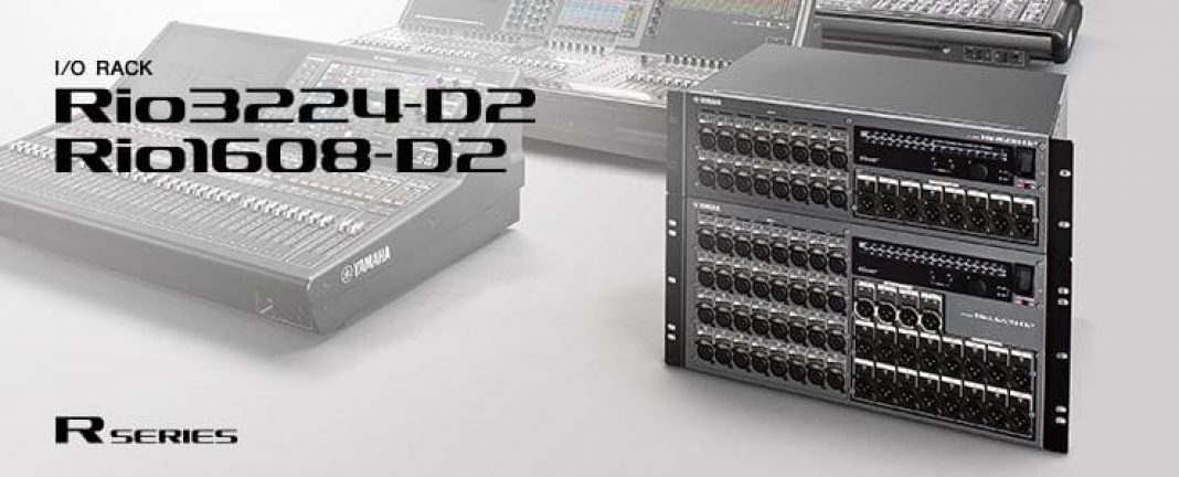 Nuevos Rack de E/S Rio3224-D2 y Rio1608-D2 de YAMAHA