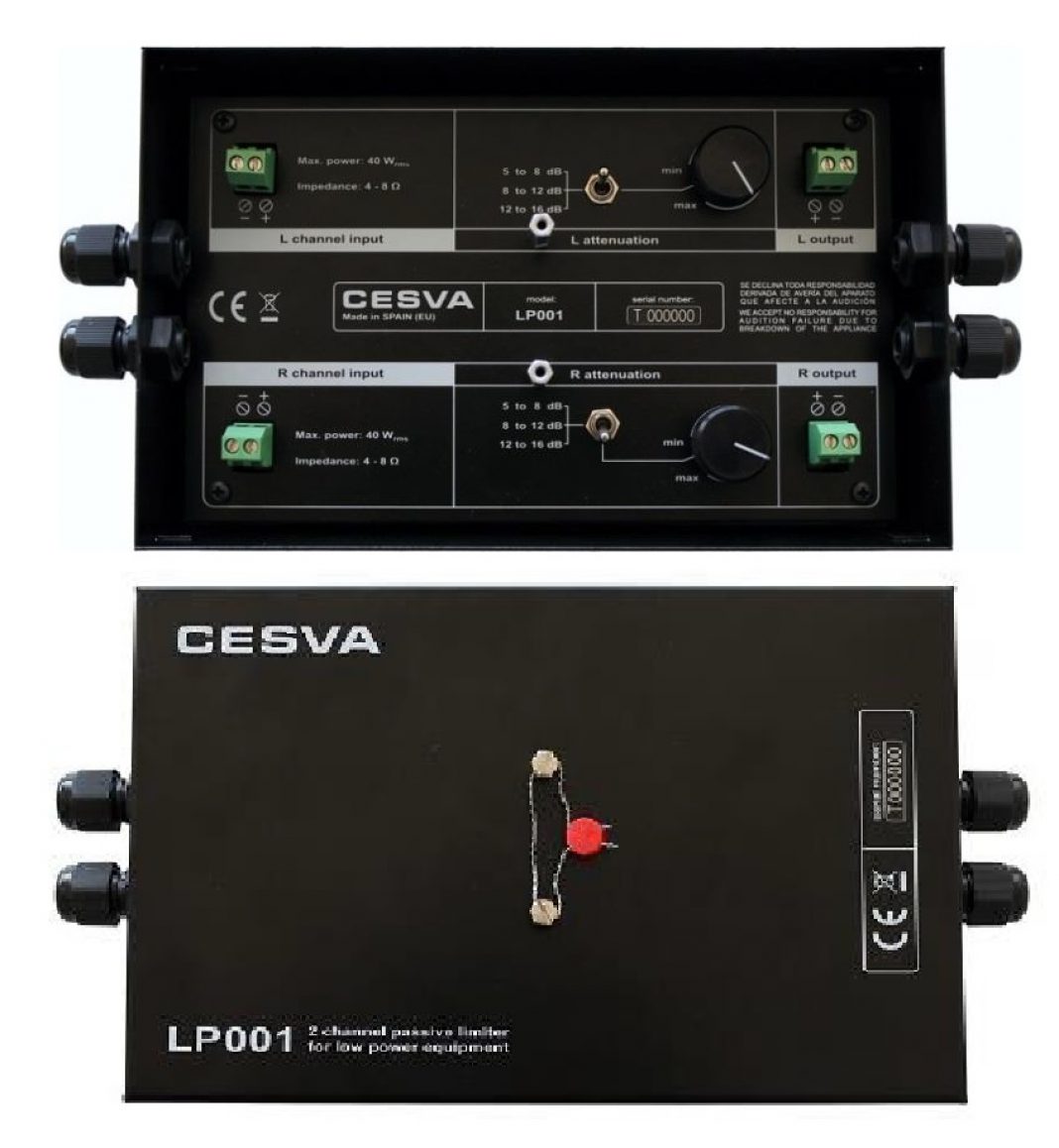 Nuevo limitador pasivo LP001 para equipos de baja potencia