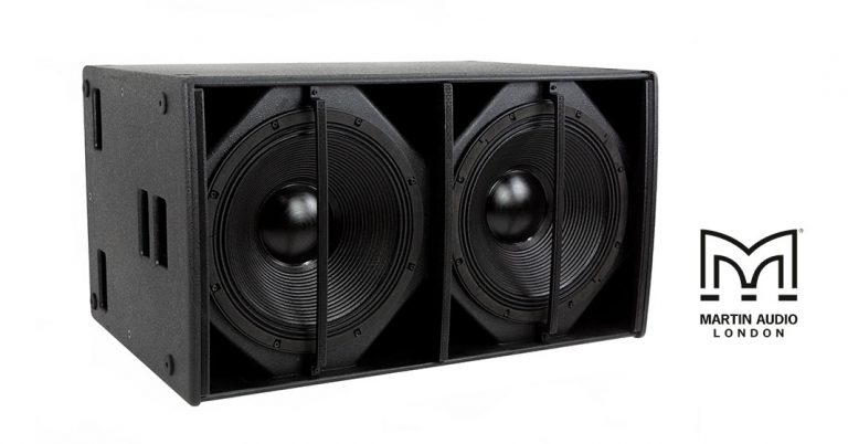 Nuevo subgrave de doble transductor Blackline X218 de Martin Audio