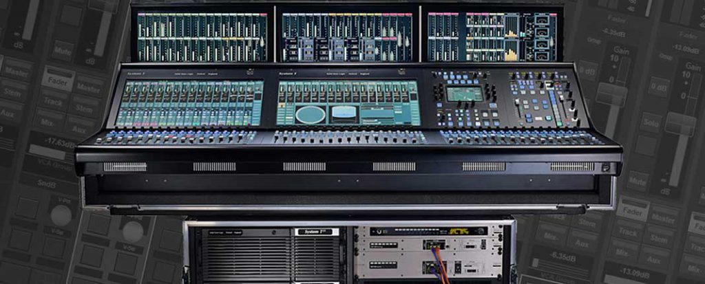 Mesas de mezclas SSL avances de Solid State Logic características.