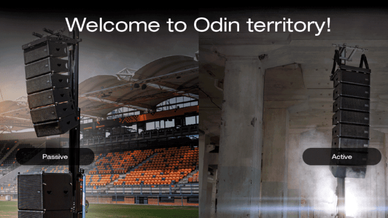 Equipos de sonido Line Array: Características y Tipos