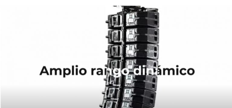 Equipos de sonido Line Array: Características y Tipos