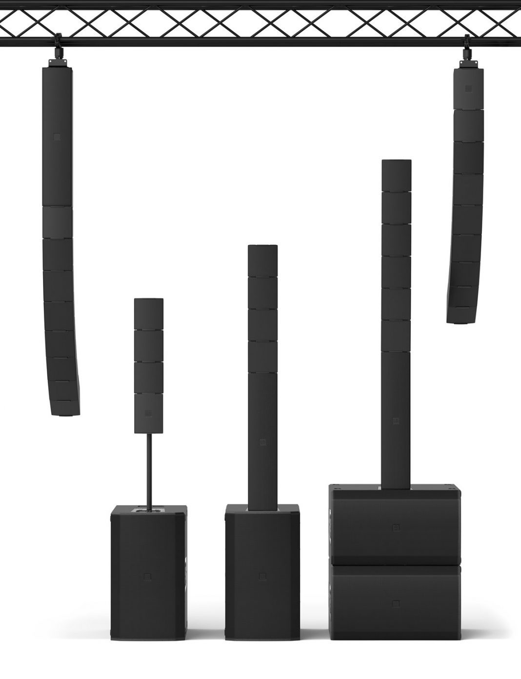 Equipos de sonido Line Array: Características y Tipos