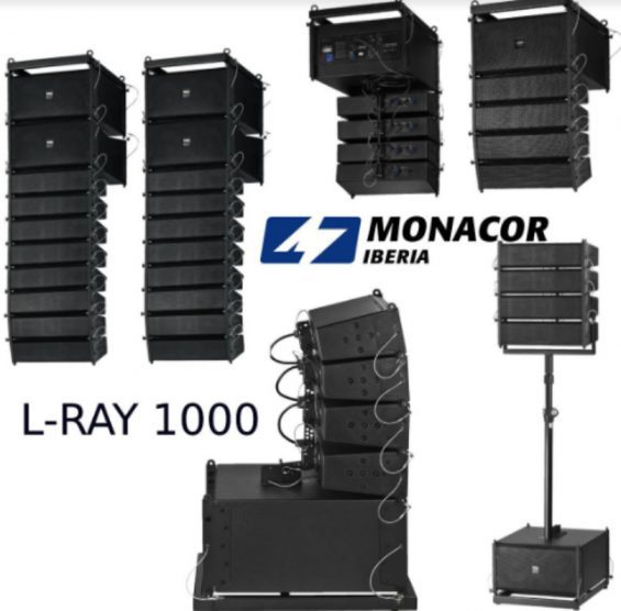 Equipos de sonido Line Array: Características y Tipos