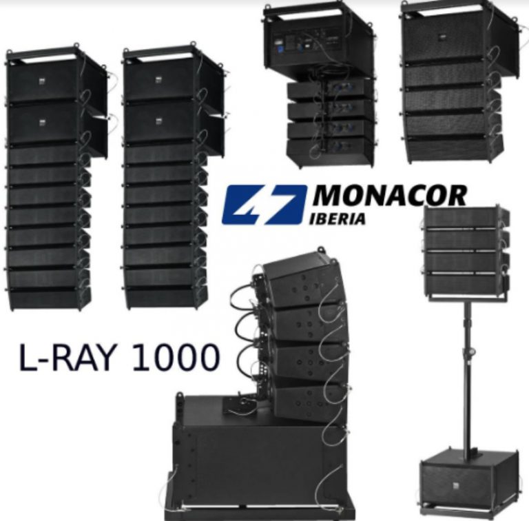 Equipos de sonido Line Array: Características y Tipos