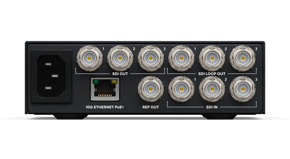 Blackmagic 2110 IP Converter 3x3G: Innova en transmisión SDI 3G e IP
