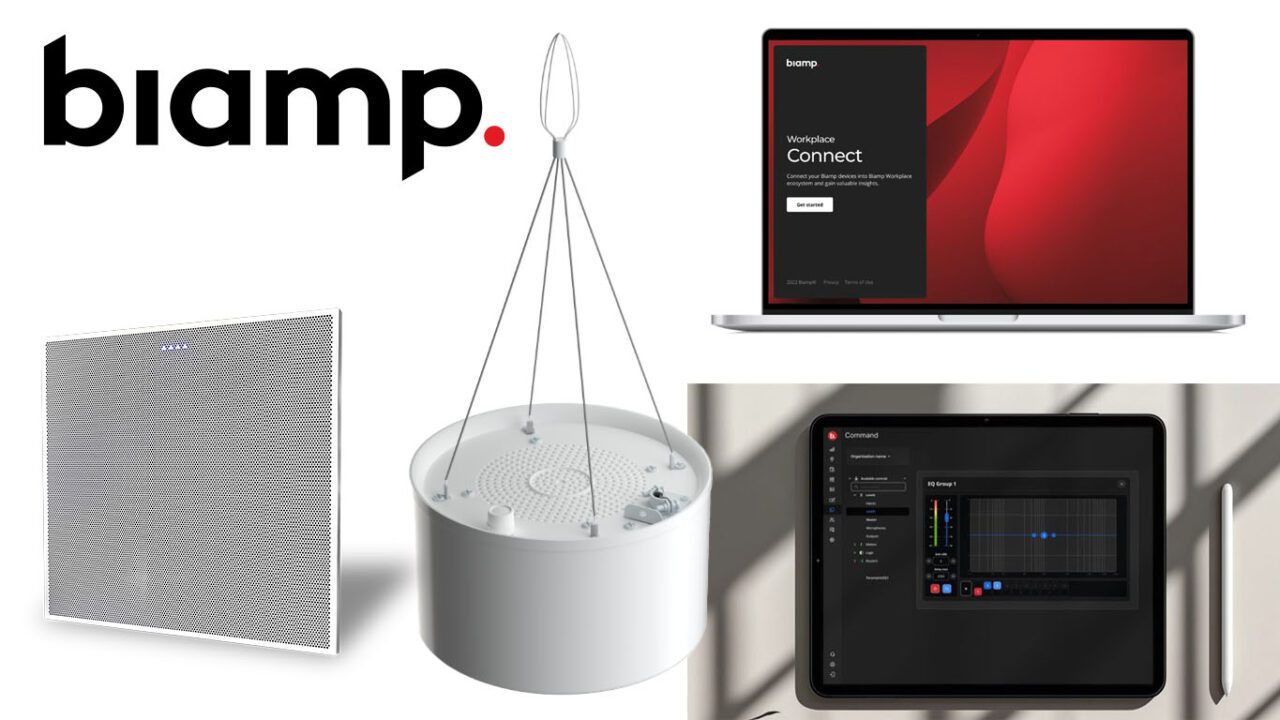 Biamp en ISE 2026: novedades AV, Workplace y BYOM